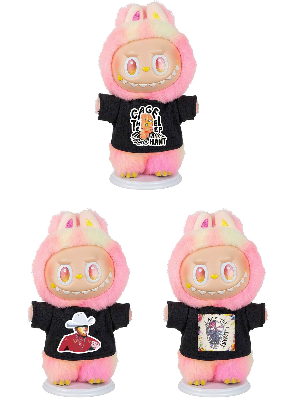 CTE Alternative Rock Labubu Doll Band Tee/Clothes | Labuhead